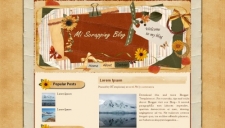 Vintage Blogger Templates - BTemplates