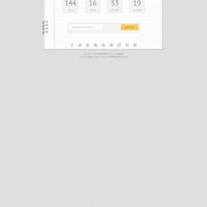 Counter Blogger Template - BTemplates