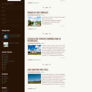 Girly Blogger Templates - BTemplates
