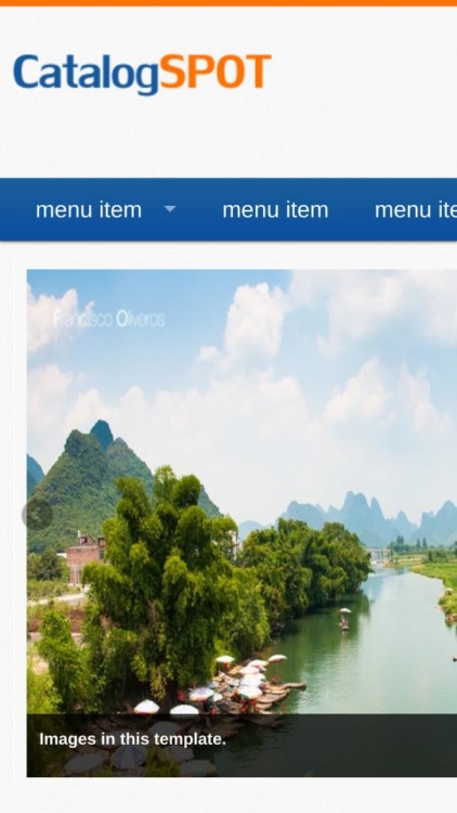 Catalogspot Blogger Template - BTemplates